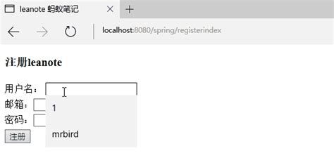 Spring表单校验 MrBird