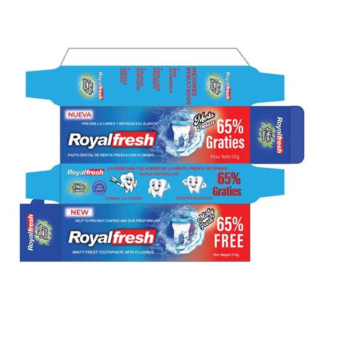 Entry 70 By Zarif2001 For Colorful Toothpaste Packaging Design