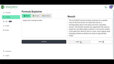Explain Excel Sheets And Airtable Formula With Ai Gptexceluk Excel Ai Youtube
