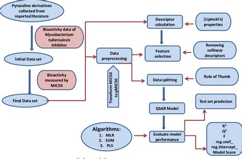 Workflow Of Qsar Model Via Machine Learning A Higher Resolution Download Scientific Diagram