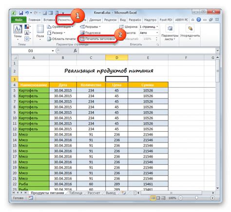 Как сделать заголовок таблицы в Excel Инструкция в 5 шагов по составлению заголовка в Эксель