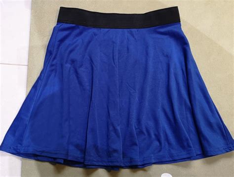 Cobalt Blue Skirt Womens Fashion Bottoms Skirts On Carousell