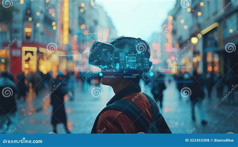 Skilled Person Wearing Vr Headset While Setting And Coding Program