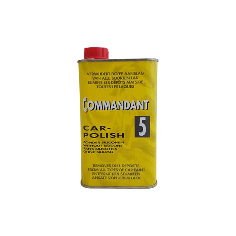 Commandant Car Polish 5 500ml Westvoorn