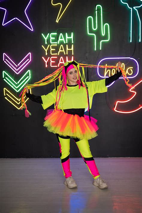 Neon Dance Party Clothes