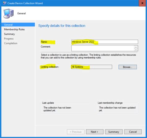 Create A New Device Collection In System Center Configuration Manger Sccm For Windows Server