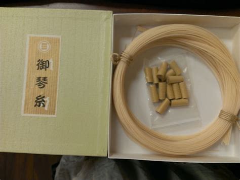 Koto Silk String Set By Marusan Hashimoto Sound Of Asia Musical Instruments