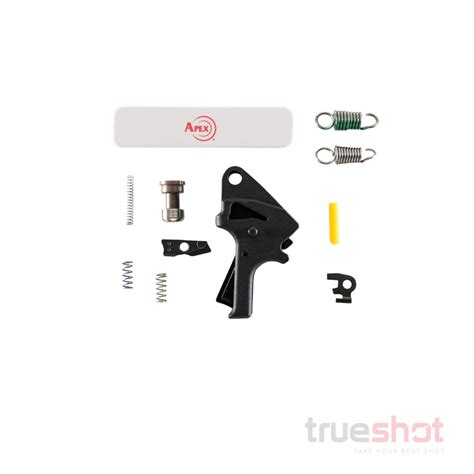 Apex Tactical M Polymer Flat Faced Forward Set Trigger Kit Black