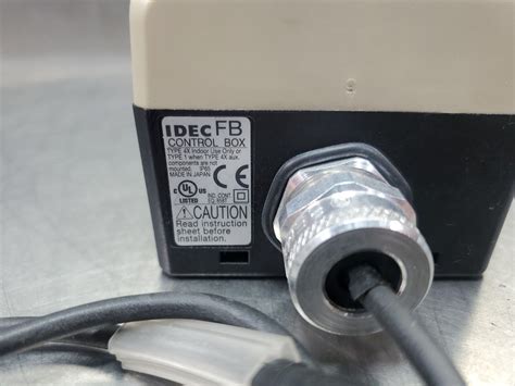 Idec Fb Release Control Pushbutton Switch Box 4e 5 Palmetto