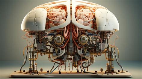 Premium Ai Image Generative Ai Human Brain And Artificial Intelligence Concept Big Data