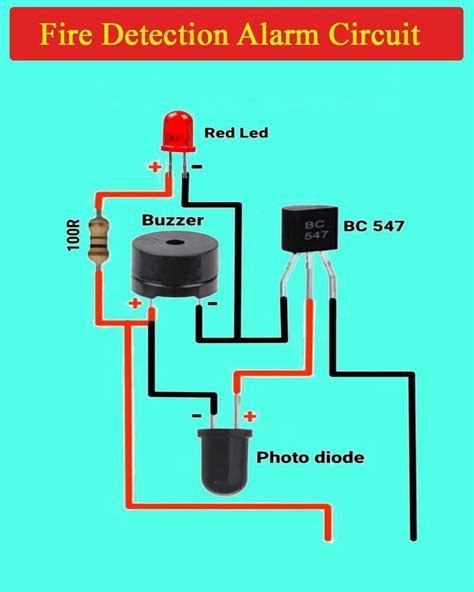 Fire Detection Alarm In 2025 Electronic Circuit Projects Electrical