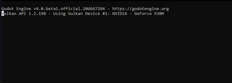 Vulkan Godot 40 Beta1 Doesnt Open On Outdated Nvidia Drivers · Issue 65838 · Godotengine