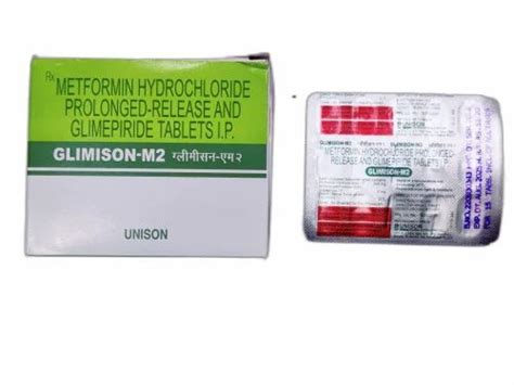 Glimison M2 Tablet 500 Mg At ₹ 52 00 Stripe In Surat Id 2849910602655
