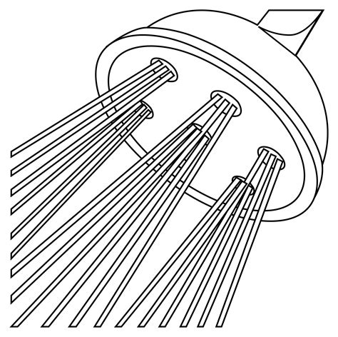 Shower Coloring Page Colouringpages