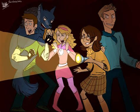 Space Patrol Scooby Doo By Theworldisworld On Deviantart