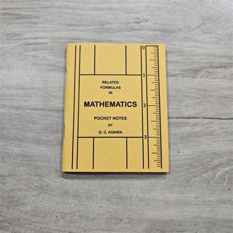 Related Formulas In Mathematics Pocket Notes Shopee Philippines