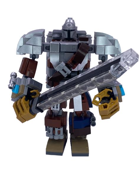 Lego Moc Mandalorian Mech By Beskarbricks Rebrickable Build With Lego