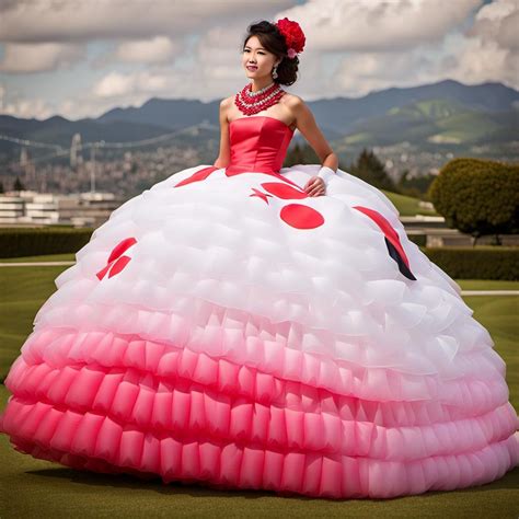 Japanese Flag Based Dress For Aubrey By K2 Reaper On Deviantart