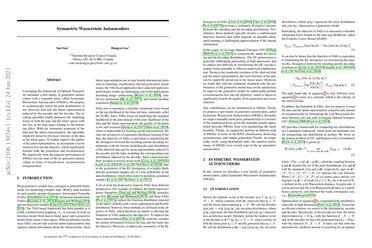 Symmetric Wasserstein Autoencoders Papers With Code