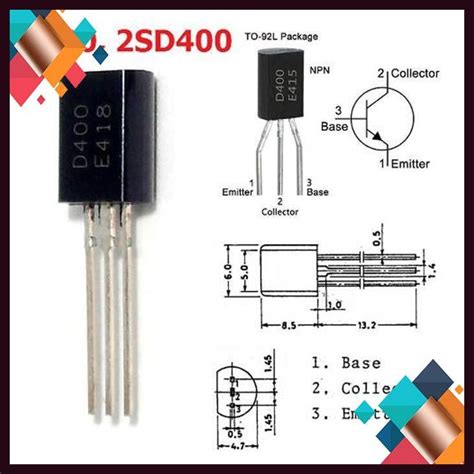 Jual [sca] Transistor D400 2sd400 Npn Low Frequency Power Amp To 92mod D 400 Shopee Indonesia