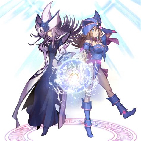 Dark Magician Girl Yuu Gi Ou Anime Artist Аниме арт Аниме арт