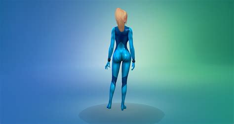 Zero Suit Samus Recolour Of Zz2tommys Skin Downloads The Sims 4 Loverslab