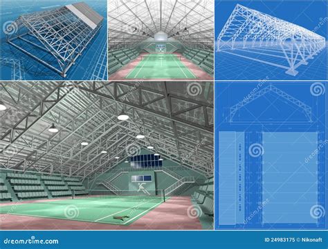 Plan Of Car Chassis Showing Wheels Transmission Cartoon Vector