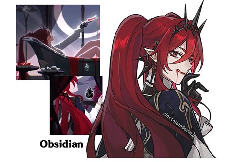 Obsidian Honkai Star Rail Danbooru