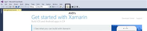 Getting Started With Xamarin And Visual Studio 2015 Part 1