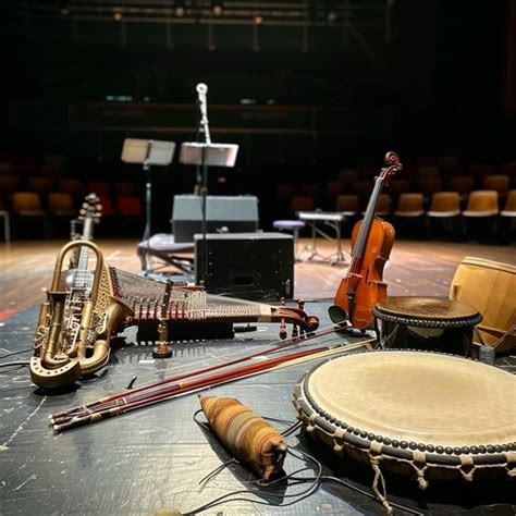 Free Musical Instruments Ensemble Image Music Stage Violin
