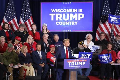 Former President Trump On Campaign Trail Before 2024 November Election