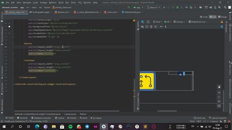 buttons shown in preview are incorrect r androiddev