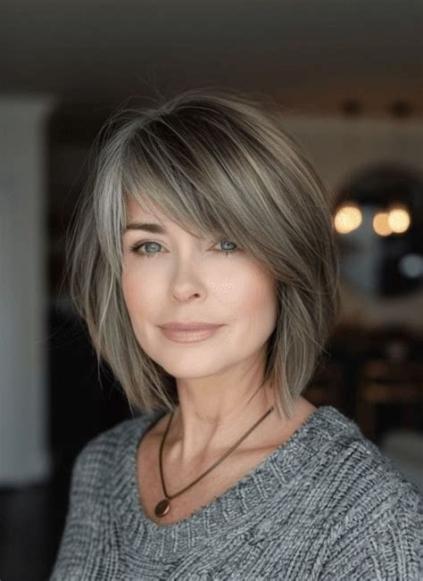 30 Jaw Dropping Short Layered Bob Hairstyles For Older Women In 2024