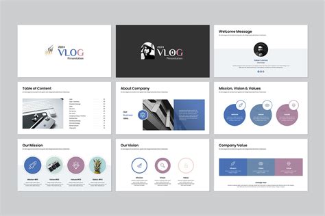 Vlog Powerpoint Presentation Template Nulivo Market