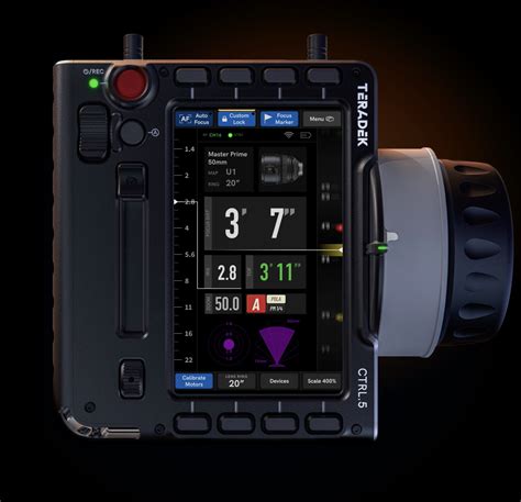 Teradek Ctrl5 Wireless Lens Control Hand Unit And Ctrlos Announced