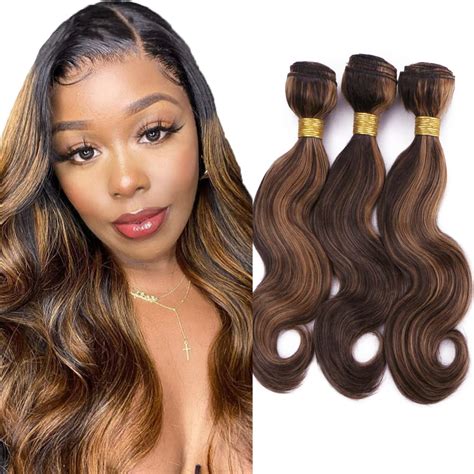 Biottihair Highlight Bundles Human Hair Ombre Bundles P430
