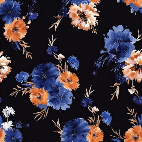 Digital Seamless Pattern Files Premium Ai Generated Image