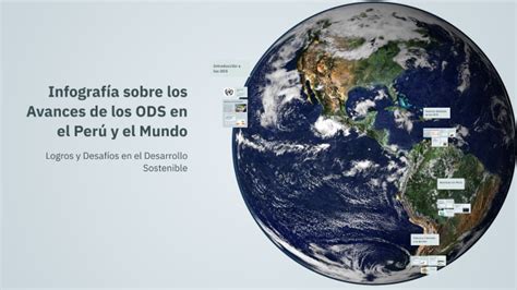 Infografía Sobre Los Avances De Los Ods En El Perú Y El Mundo By Nilser