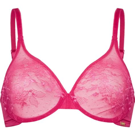 Gossard Glossies Lace Moulded Bra Hot Pink • Price