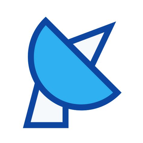 포물선 안테나 아이콘 Generic Outline Color Freepik