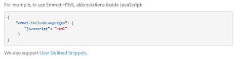 Javascript Visual Studio Code Auto Complete HTML Tags Inside An Embedded Babel Script Stack