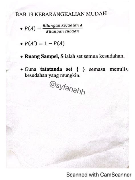 Set Nota Matematik Form 2 Pdf