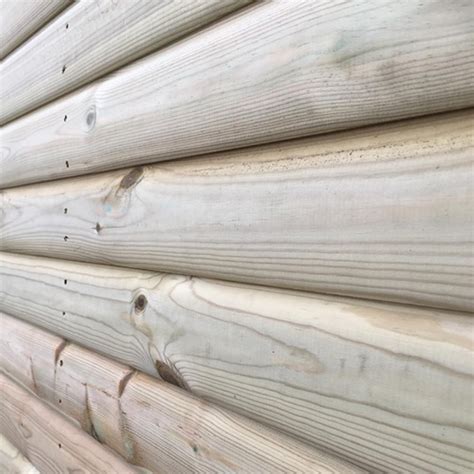 22x125 Tandg Treated Loglap Cladding Per Metre Timber Diy 50 Off