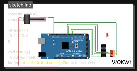 Lab 3 Potentiometer Wokwi Esp32 Stm32 Arduino Simulator