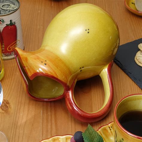 ポルトガル製 陶器 ストロベリー柄 水差し ジャグ 20cm Pfa 941fs ヨーロッパ雑貨・食器陶器小物工芸品の卸・問屋、仕入れ