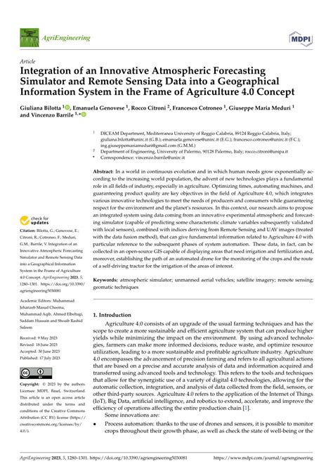 Pdf Integration Of An Innovative Atmospheric Forecasting Simulator And Remote Sensing Data