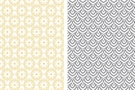 Colorful Geometric Flower Shape Pattern Graphic By Subujayd · Creative Fabrica