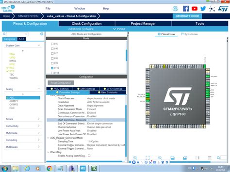 STM32F072 FREE RTOS DMA ADC Cubemx Programmer Sought
