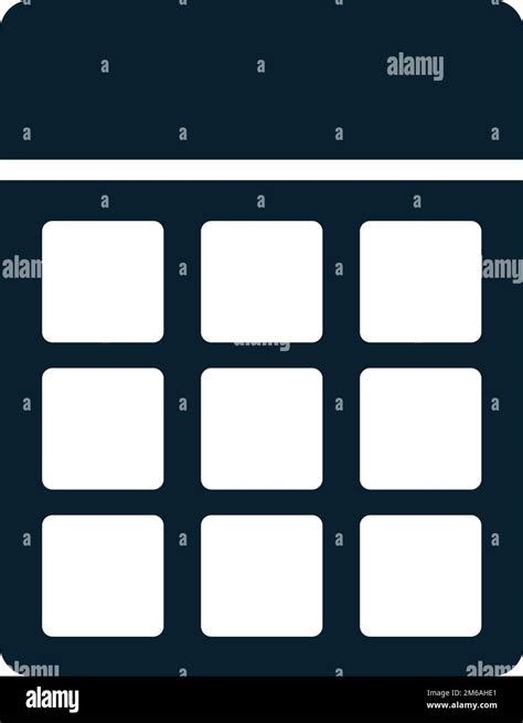 Calculator Silhouette Icon Calculation Editable Vector Stock Vector Image And Art Alamy