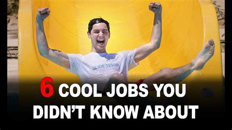 6 Cool Jobs You Didnt Know Existed 🚀 Unique Careers Youll Want To